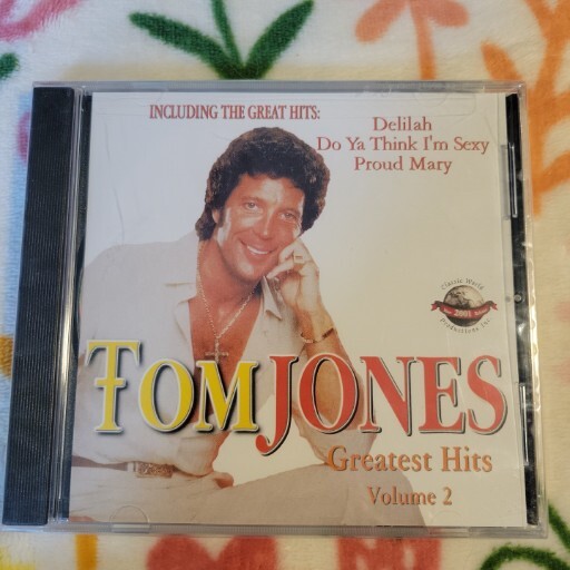 Tom Jones Greatest Hits Album Cover LP Tom Jones Greatest Hits OOP