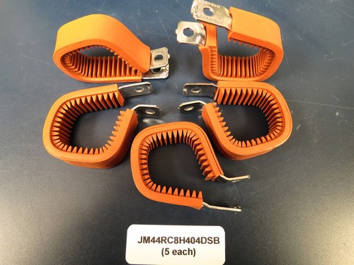 UNIQUE Ribbed Aerospace Aircraft Cushion Anti Vibration Loop Clamps ...