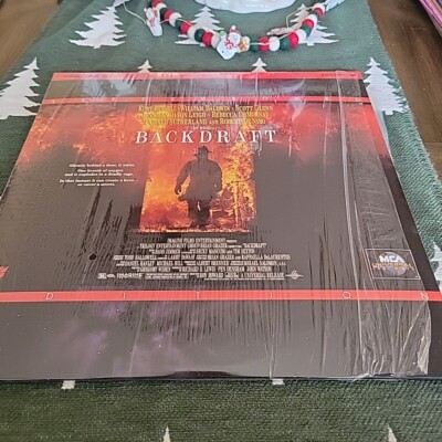 Backdraft (Laserdisc CLV/CAV 1991) Kurt Russell, William Baldwin ...