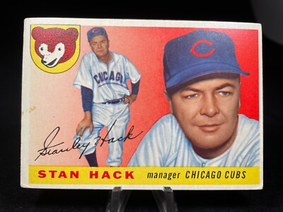 1955 Topps Baseball Stan Hack #6 Chicago Cubs | eBay