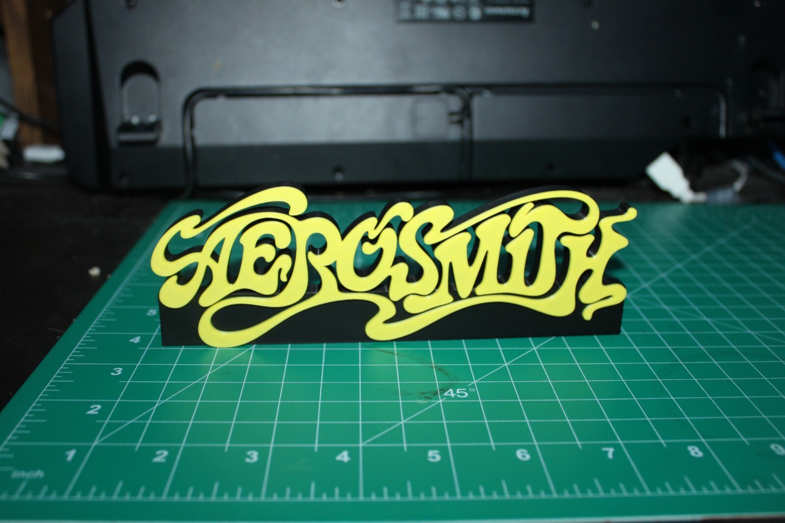 Aerosmith 3D printed Logo Sign Wall Desk Shelf Art | eBay