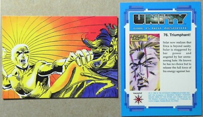 2 CARD LOT _ 1992 Unity Time Is Not Absolute Card #76. Triumphant! | eBay