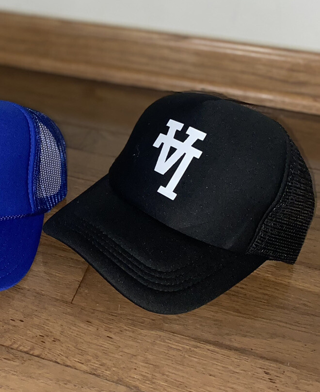LA Dodgers Custom Made Upside Down Trucker Hat MLB Baseball Cap Flipped ...