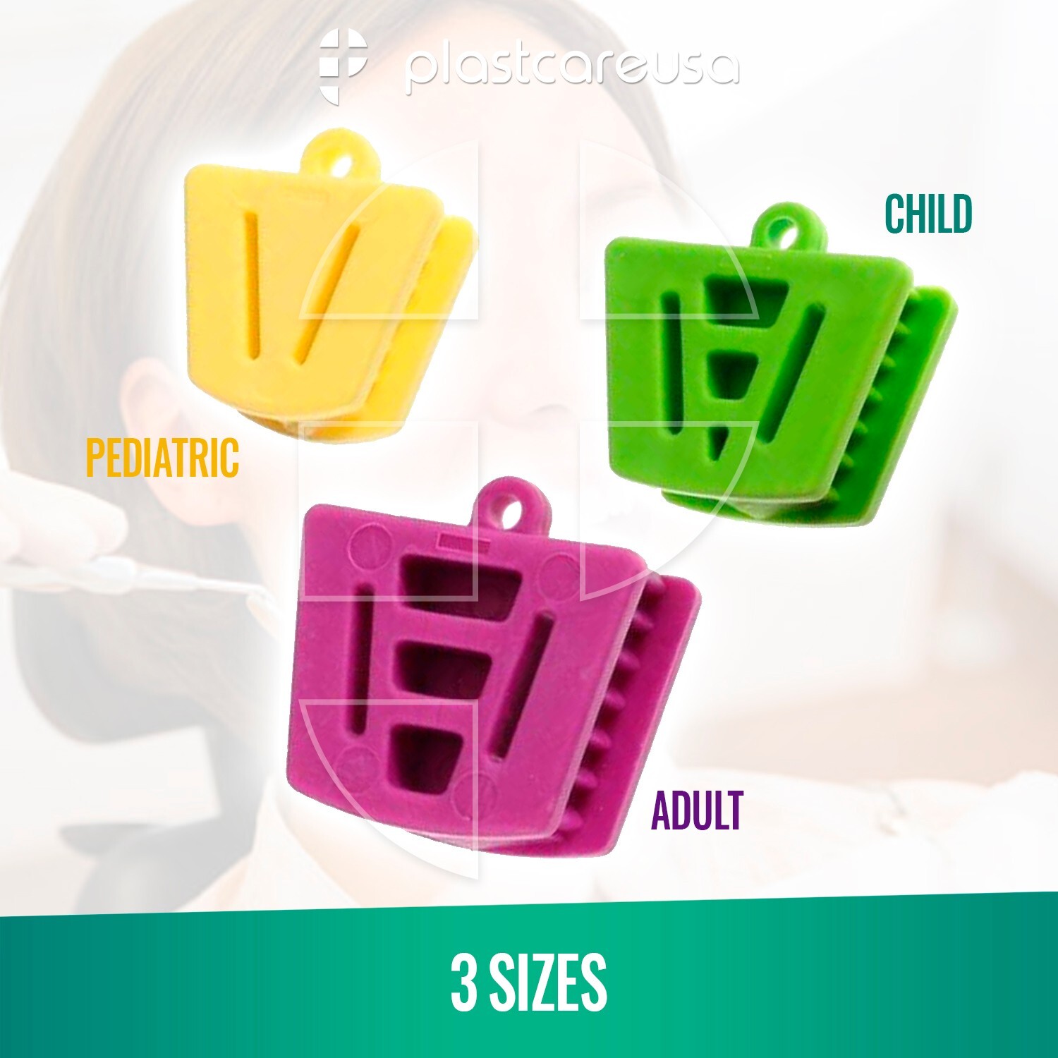 Silicone Dental Mouth Bite Blocks Props Small Medium Large for Teeth | eBay