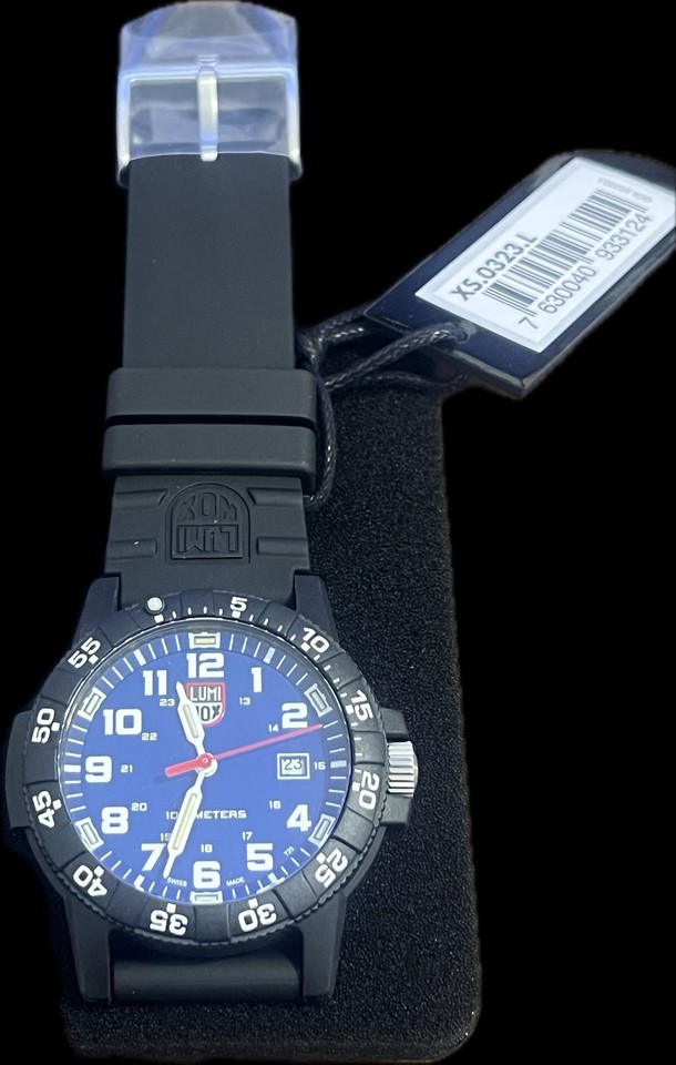 Luminox Sea Turtle Giant Blue Dial Men’s Watch XS.0323.L Display | eBay