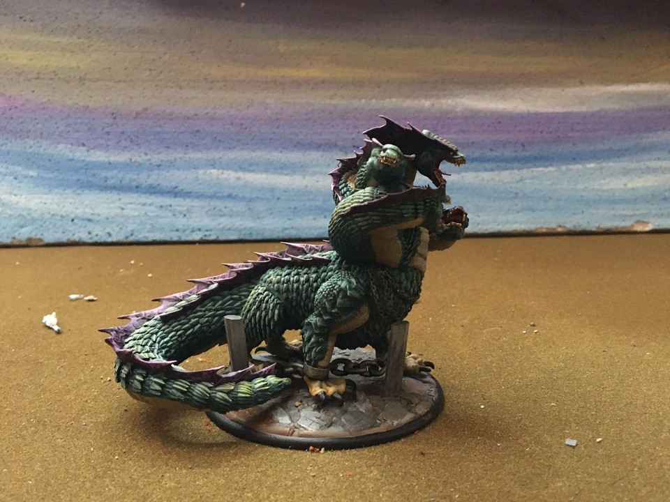 Hydra hand painted D&D 28mm printed by Soul Forged Minis pathfinder ...
