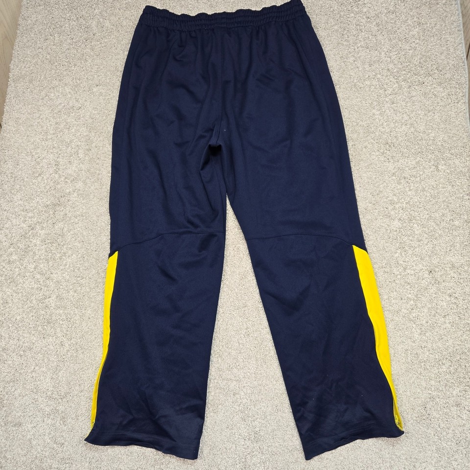 Michigan Wolverines Player Issued Adidas pants mens XL climalite *FLAW ...