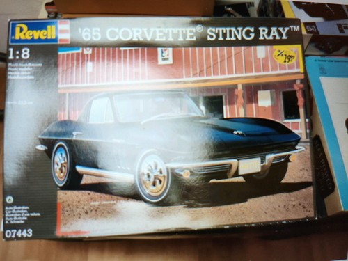 Revell 07443 65 Corvette String Ray 1:8 Sehr Selten | eBay.de