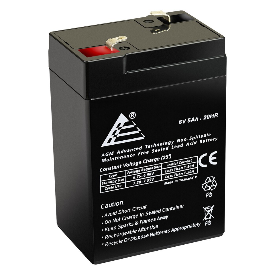 SEALED LEAD ACID BATTERY 6V 12V 18Ah 12Ah 10Ah 9Ah 7.2Ah 7Ah 5Ah 4.5Ah ...