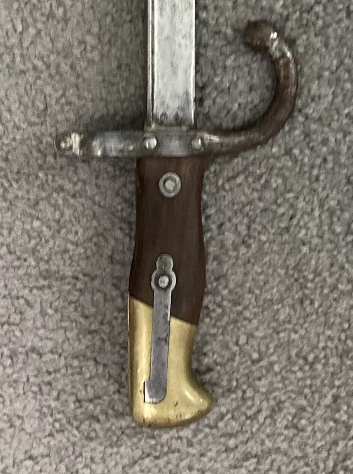 Antique French M1874 "T-Back" Sword Bayonet for M1874 Gras Rifles Made ...