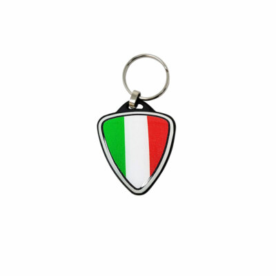 Keychain for Motorcycle Italy Badge Black | eBay