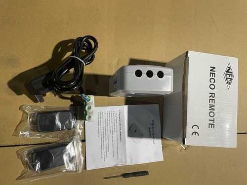 Neco Mini Remote Control System Roller Shutters + 2 Remotes (MK1 / Euro ...