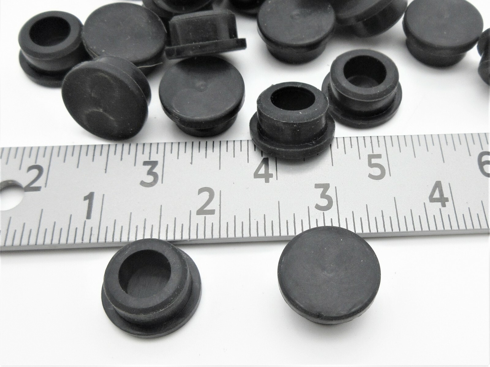25X - 3/4" Rubber Hole Plugs / Push-In Stem Bumper / Thick Panel Plug ...