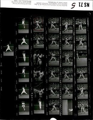 LD342 1972 Original Contact Sheet Photo PHILADELPHIA PHILLIES v ...