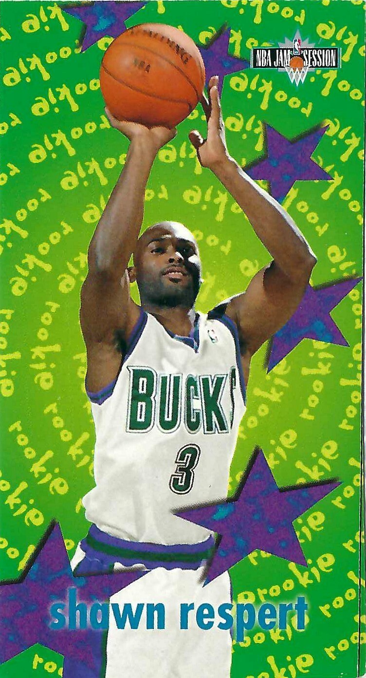 1995 Fleer NBA Jam Session Rookie Shawn Respert -Milwaukee Bucks | eBay