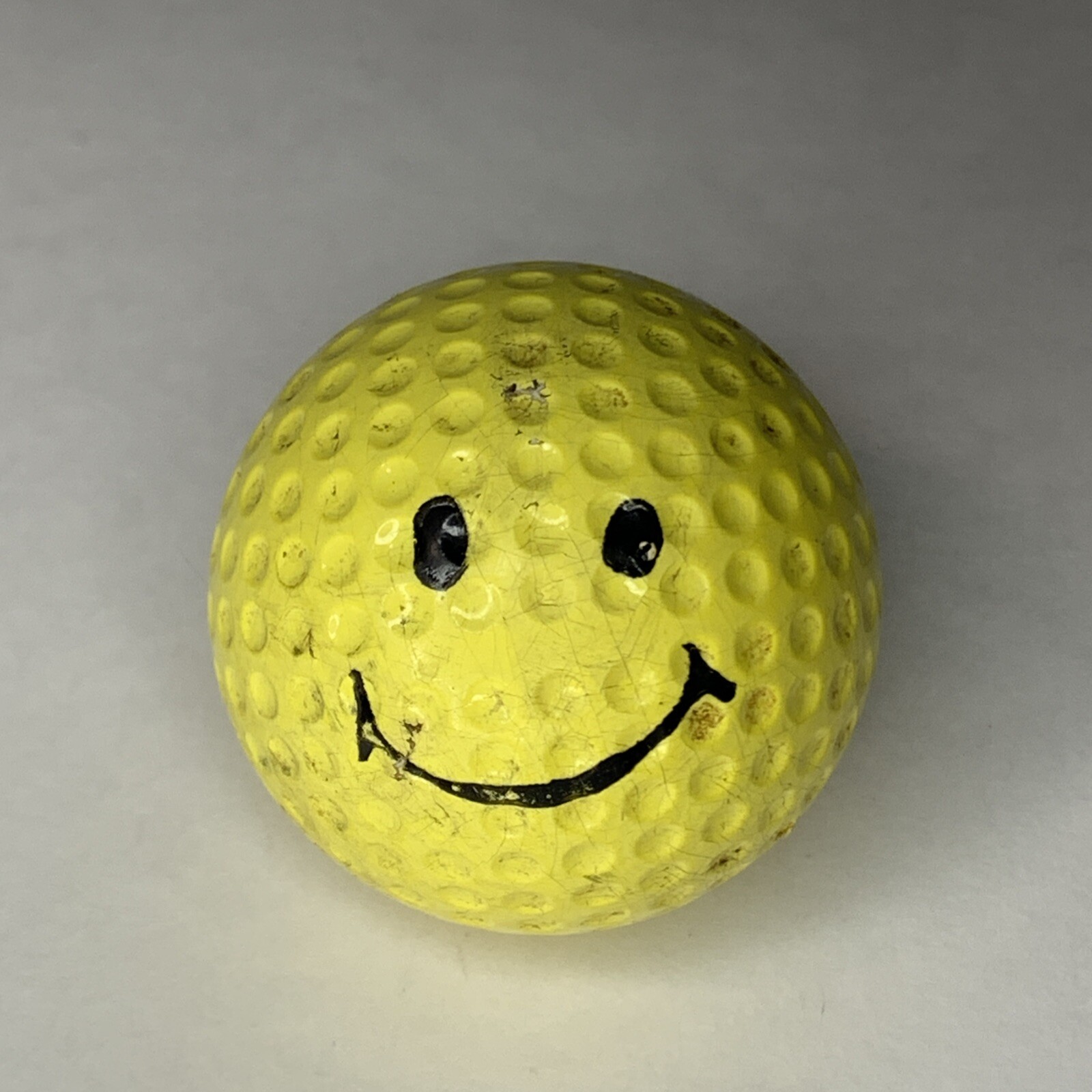 RARE 1970s/80s Smile Face Golf Ball One Of A Kind | eBay