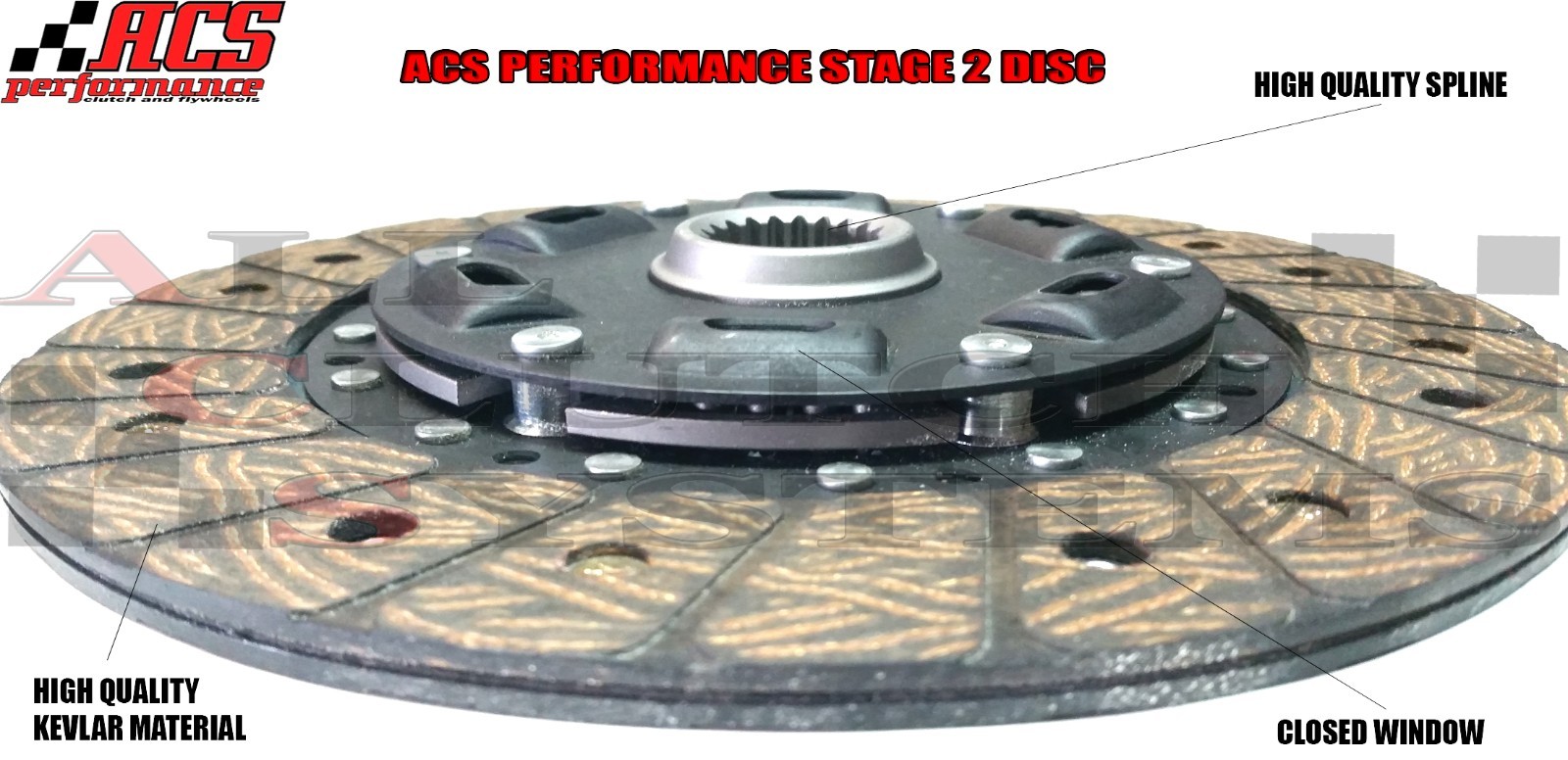 ACS ULTRA STAGE 2 CLUTCH+LIGHT FLYWHEEL ACURA RSX TYPE-S 2.0L K20 DOHC ...