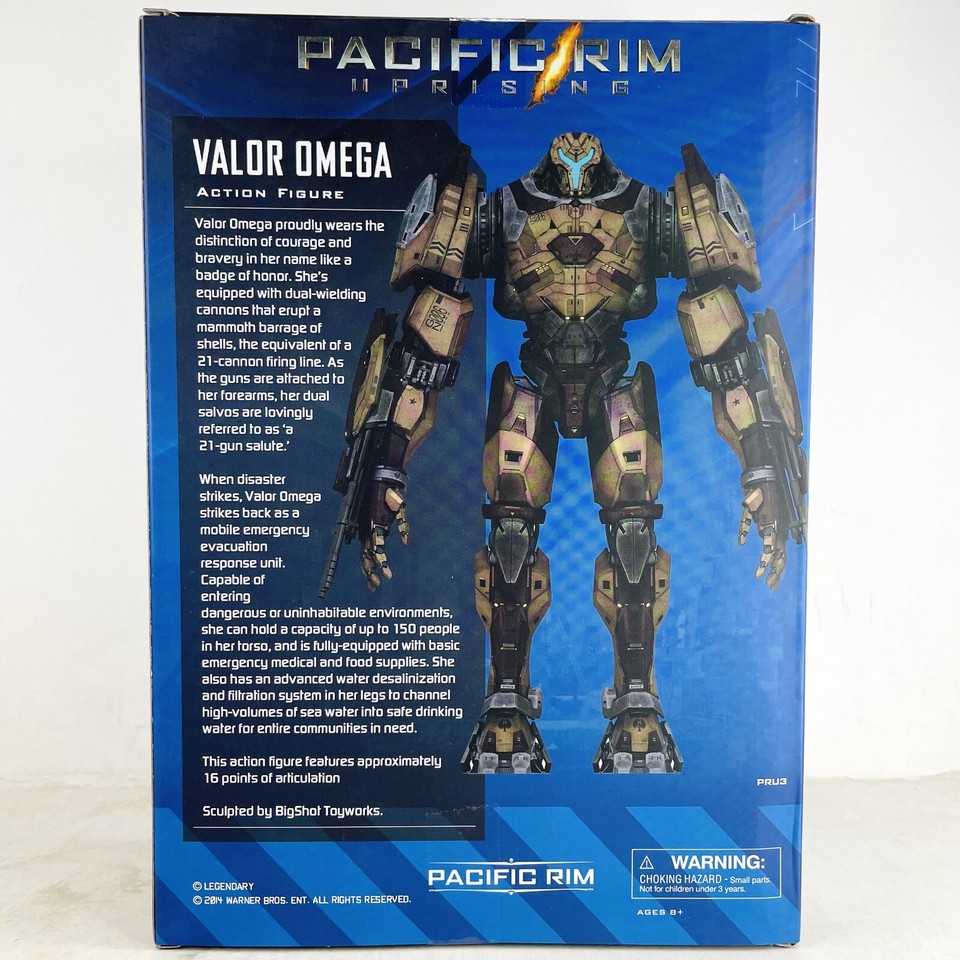 Valor Omega Jaeger 7" Movable Action Figure Toy Statue Pacific Rim Gift ...