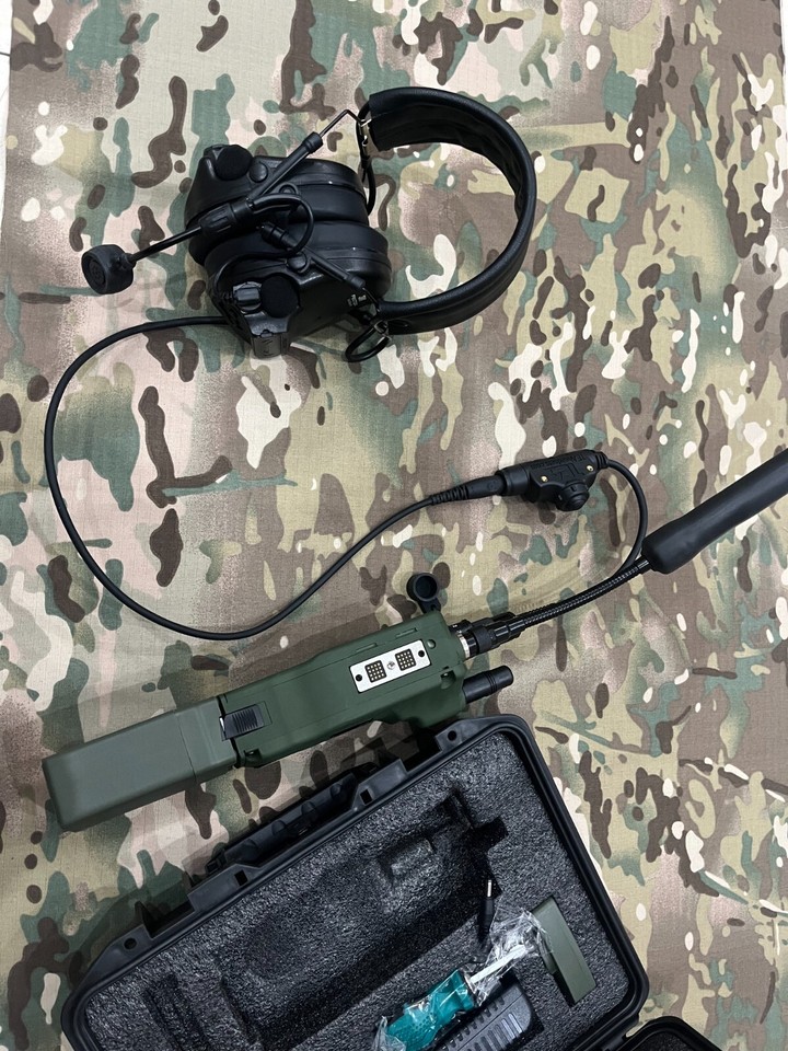 TCA PRC-152A 15W Multiband Handheld Radio W/ Peltor Comtac C3 Headset ...