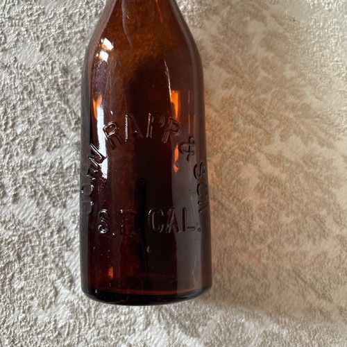 John Rapp And Sons San Francisco, California Beer Bottle | eBay