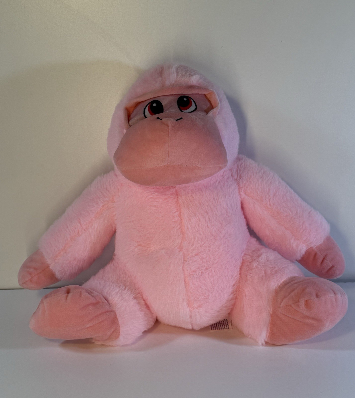 Calplush Pink Gorilla Plush Stuffed Toy, 11” Tall | eBay