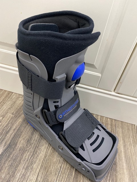 Orthotronix Closed-Toe Short Air Cam Walker Boot XS Size Chart Up To ...