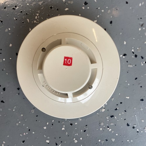 Gamewell FCI ASD-PL Fire Alarm Panel Smoke Detector Head & Base ADB-FL ...