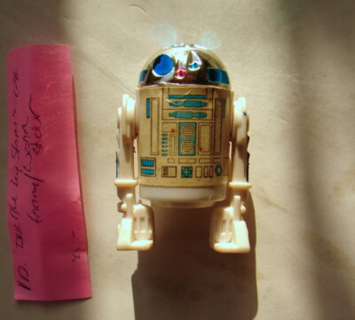 Star Wars Vintage Kenner R2-D2 astromech droid 1977 drk blue HK ANH E ...