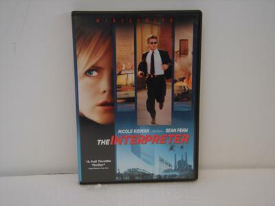 The Interpreter (DVD, 2005, Widescreen) Sean Penn Nicole Kidman ...