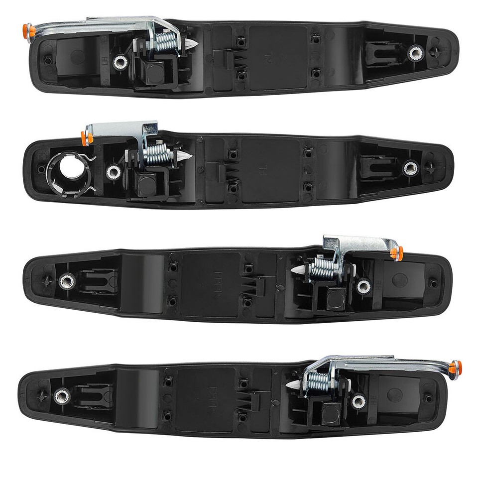4PCS Outside Exterior Door Handle Black For 2007-2014 Cadillac Escalade ...