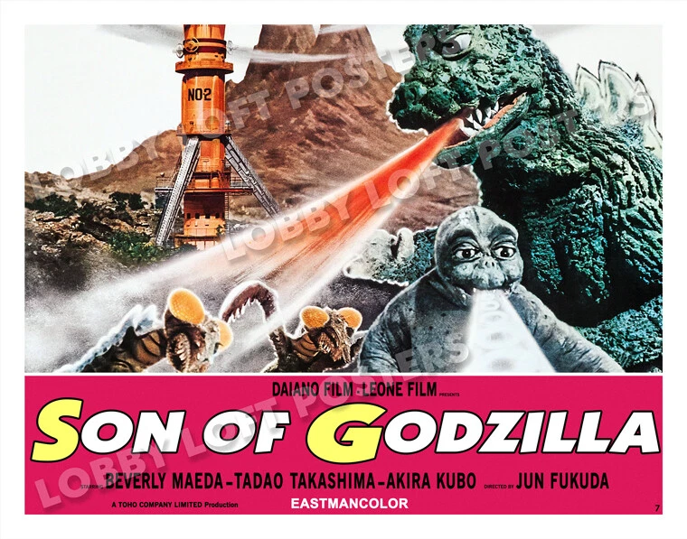 Son Of Godzilla Film Poster 1967