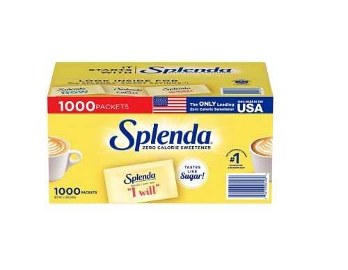 SPLENDA Zero Calorie Sweetener Packets (1,000 ct.) 722776004289 | eBay ...
