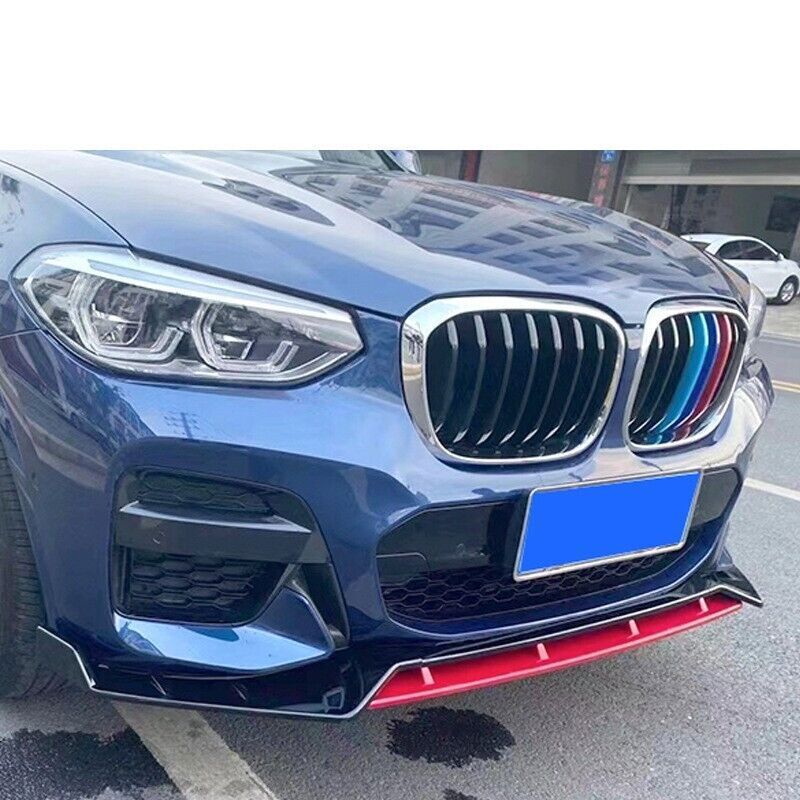 Front Lip Lower Diffuser Fits for BMW X3 X4 G01 G02 2018-2021 Glossy ...