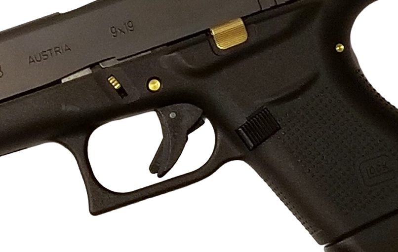 Pin Kit and Extended Slide Lock Lever For Glock 42 43 43X 48 Stainless ...