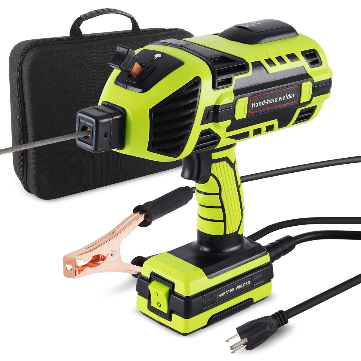 Electric Welder Hand Held Welding Machine Kit 120V 3000W Digital Arc ...