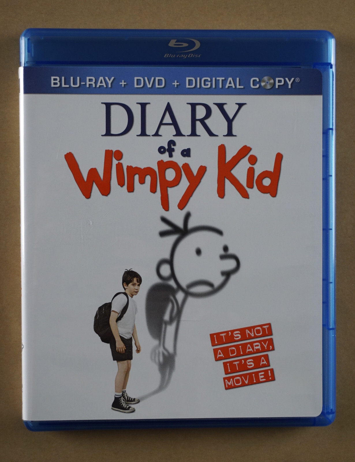 Diary of a Wimpy Kid (Blu-ray/DVD, 2010, 3-Disc Set) *** Digital ...