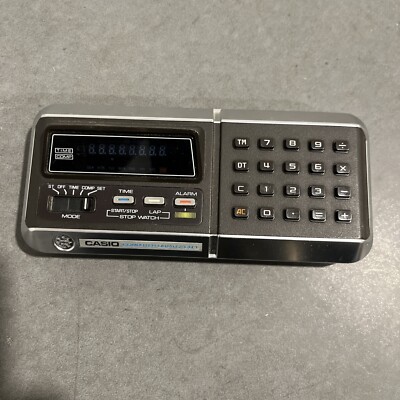 Vintage Casio Calculator-Clock-Calendar | eBay