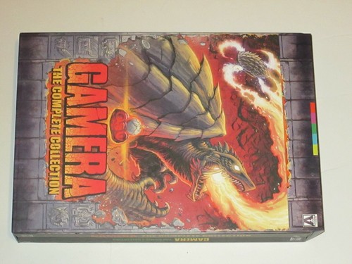 Gamera The Complete Collection 13 Movies 8 Disc Blu-ray Set Arrow Pre ...