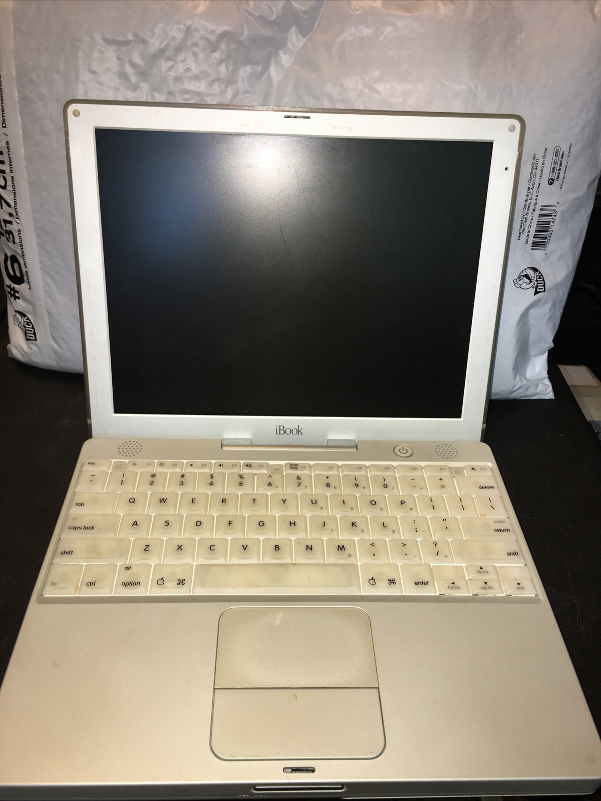Apple iBook (A1005) 12" Laptop UNTESTED | eBay