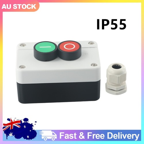 Button Station Remote Start Stop Motor Solenoid Valve IP55 Control Box ...