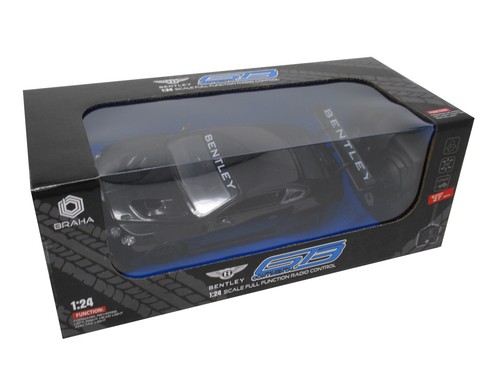 Braha Full Function Remote Control 1:24 Scale - White Bentley GT3 ...