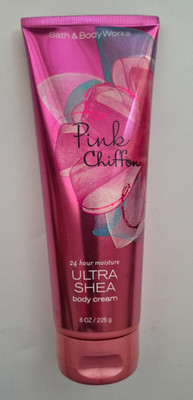 *RARE* BATH & BODY WORKS PINK CHIFFON ULTRA MOISTURE SHEA & E BODY ...