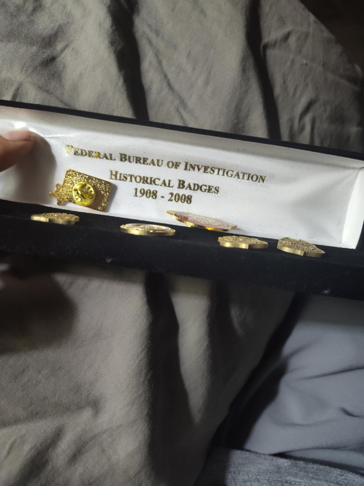 FBI Historical Badges From 1908- 2008 | eBay