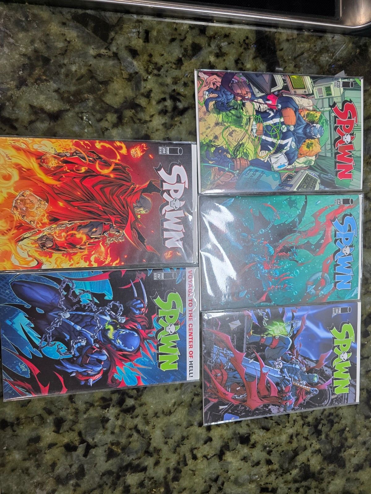 Spawn Comic Lot Run of 253-257 NM | eBay