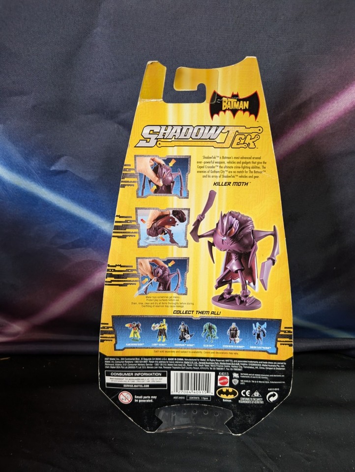 Killer Moth The Batman Shadow Tek Action Figure 2007 Mattel DC Comics ...