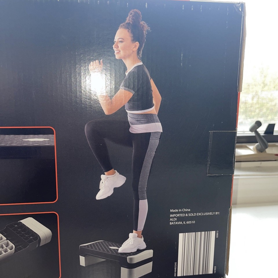 Aerobic Workout Stepper 3 Step deck Adjustable Fitness Exercise New ...