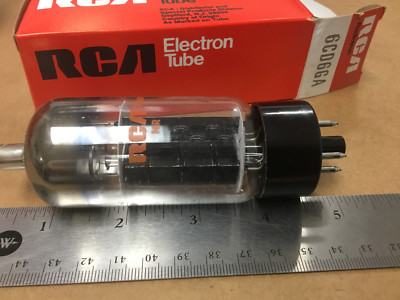 4 PC RCA 6CD6GA ELECTRON TUBE | eBay