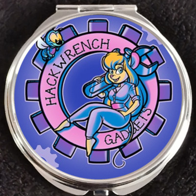 Rescue Rangers Gadget Chip Dale Zipper Disney Gift Beauty Makeup ...