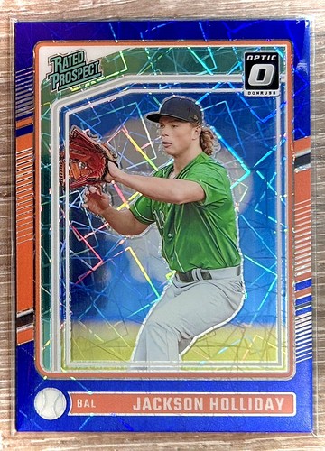 2024 Donruss Optic Rated Prospect Blue Velocity Jackson Holliday | eBay