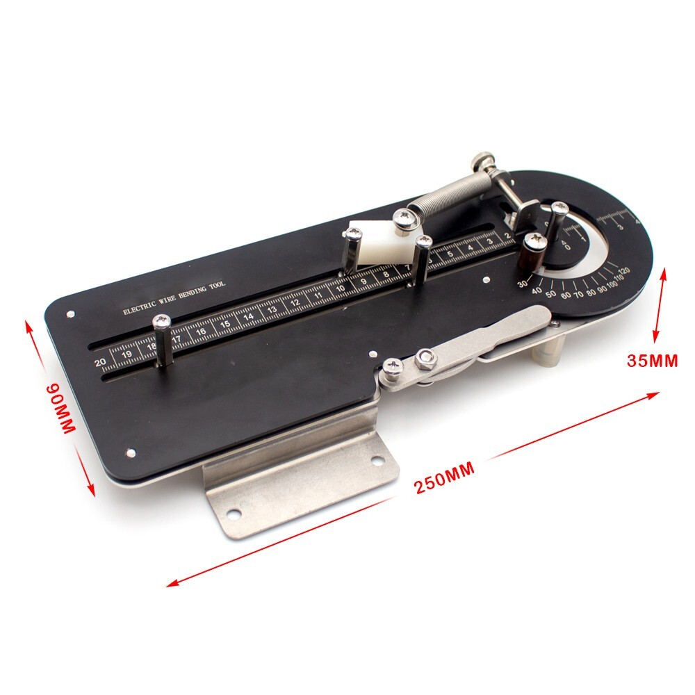 DIY Iron Wire Copper Bender Manual Wire and Cable Bending Machine 2.5MM ...